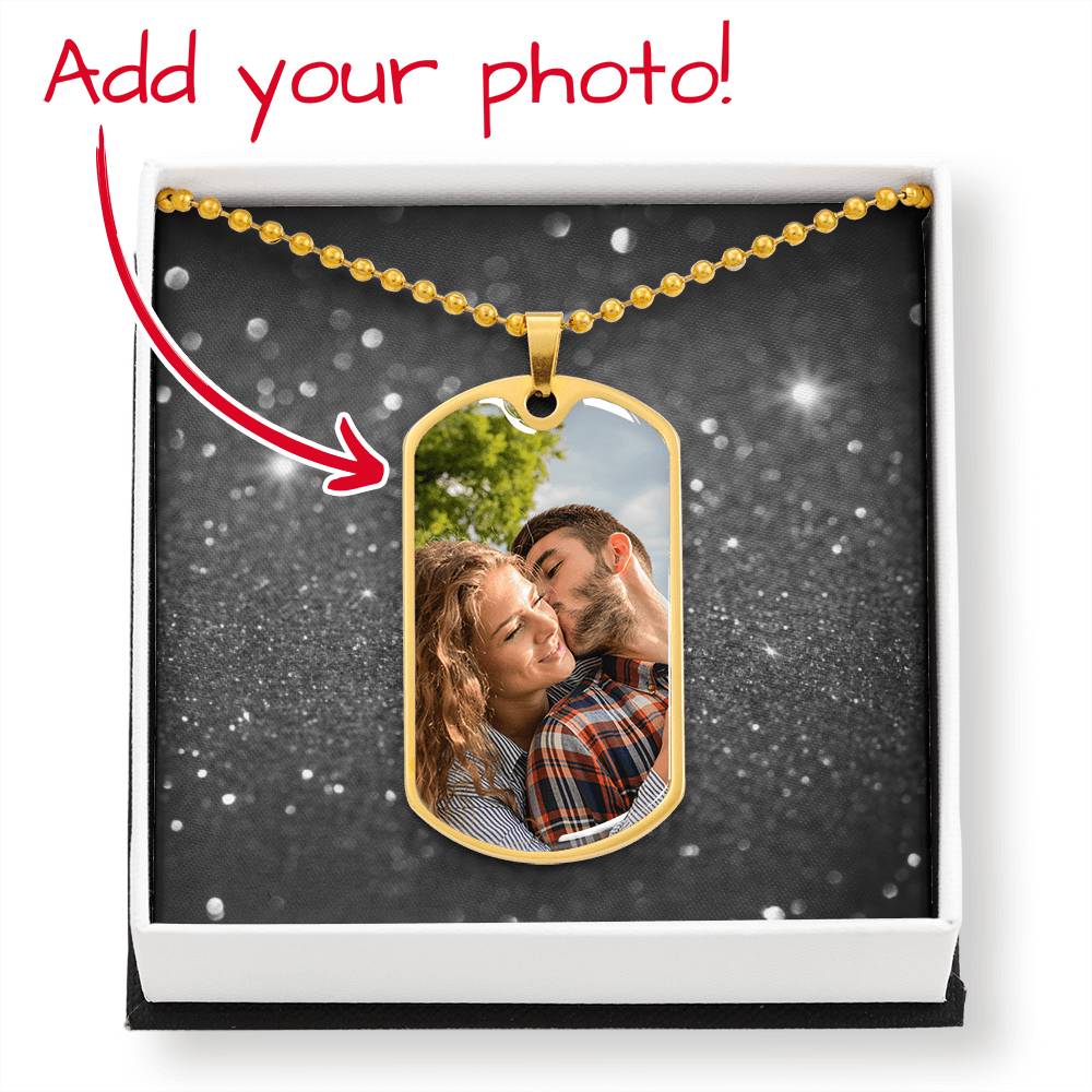Custom Luxury Photo Dog Tags – otkworld